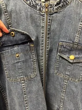 NorthStyle | Jackets & Coats | Northstyle Denim Zipup Jacket In Classic ...
